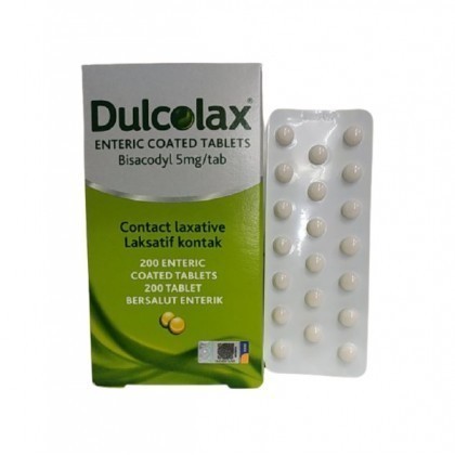 Dulcolax Bisacodyl 5mg 20's Laxative for constipation (Exp: August 2026 ...