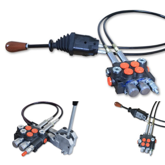 construction machinery parts tractor hydraulic joystick hydraulic valve ...