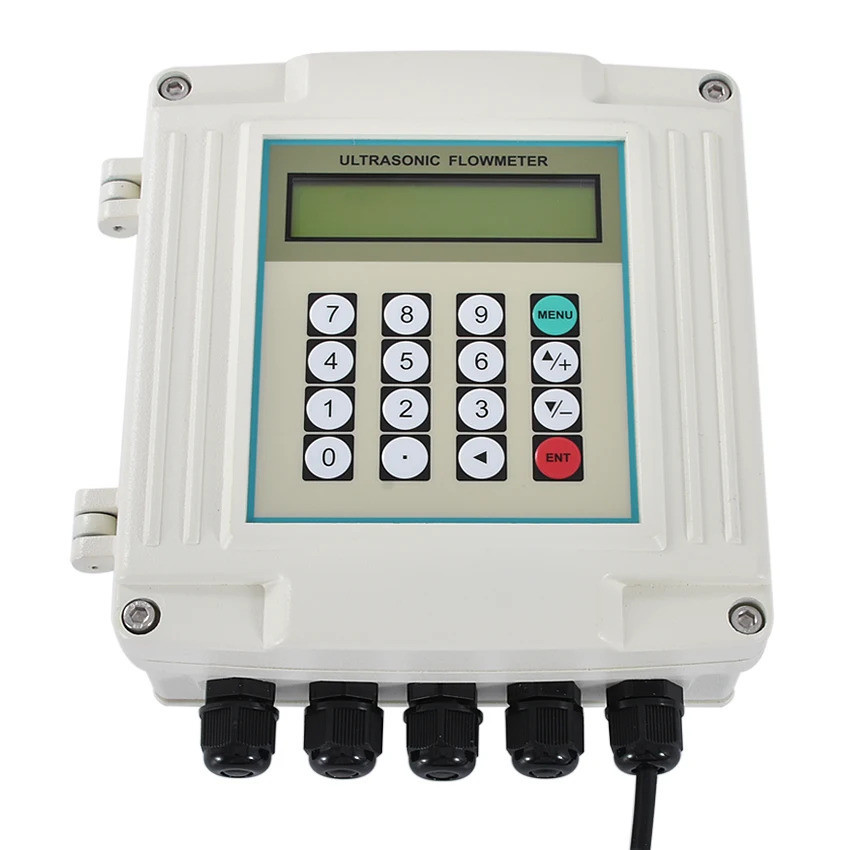 TUF-2000SW+TM-1 Wall-Mount Ultrasonic Flow Meter Fixed Flowmeter for Pipe Diameter DN50~DN700mm ...