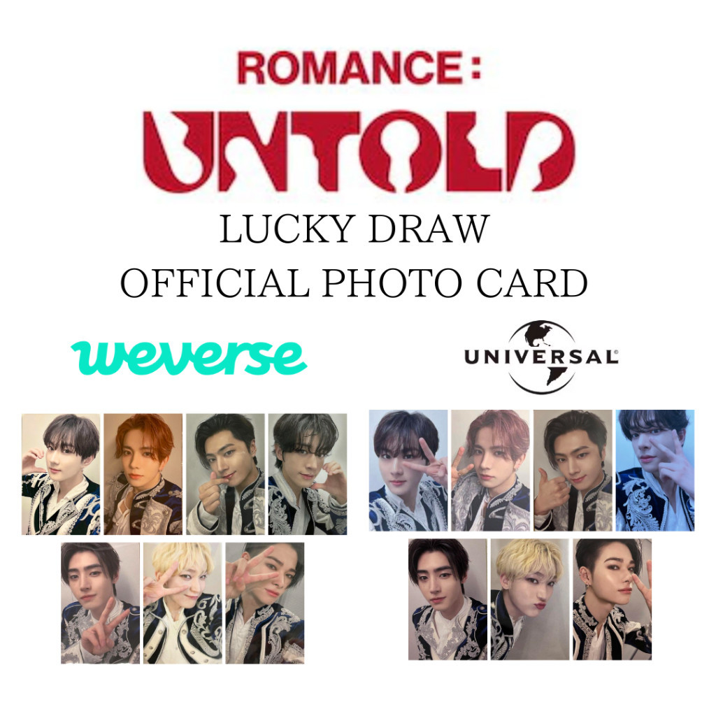 ENHYPEN ROMANCE UNTOLD LUCKY DRAW WORLD TOUR 'FATE PLUS' IN JAPAN ...