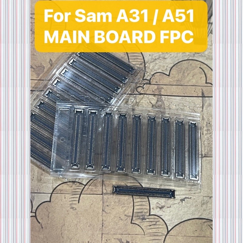 COMPATIBLE FOR SAMSUNG A21s / A31 / A51 MAIN BOARD FPC LCD CONNECTOR ...