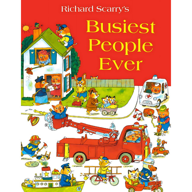 (BBW) RICHARD SCARRY: BUSIEST PEOPLE EVER (ISBN: 9780007936694 ...