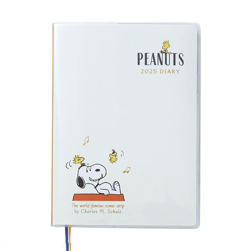 【Direct From Japan】Sanrio B6 Diary (Block Type) Snoopy 2025 Planner ...