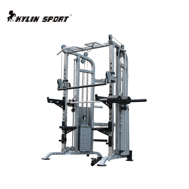HY-6/Gym Combination Fitness Multifunctional Counter-Balanced Smith ...