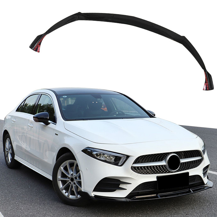 Front Bumper Lip Diffuser Splitter Shiny Black Front Bumper Lip Spoiler ...