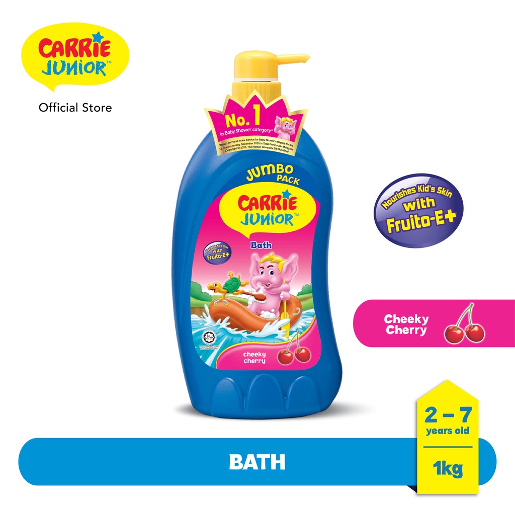 CARRIE JUNIOR Bath - Cheeky Cherry [1kg/500g/700g] | Nourishing ...