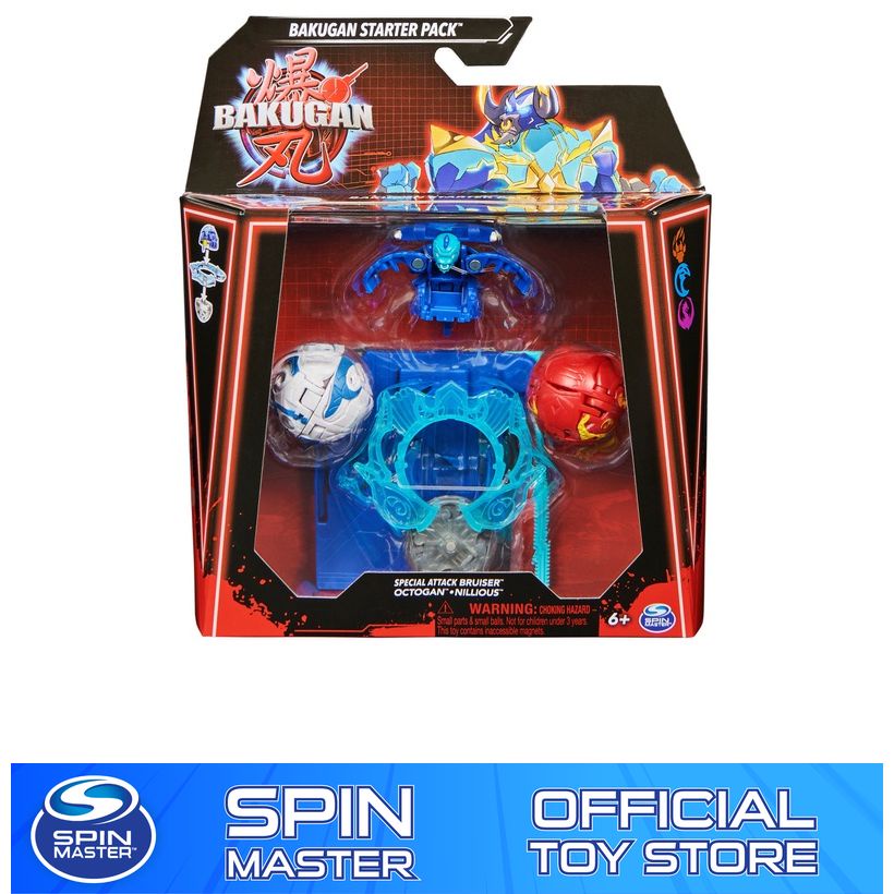 [Original] Bakugan Starter Pack Special Attack Bruiser Toys for Kids ...