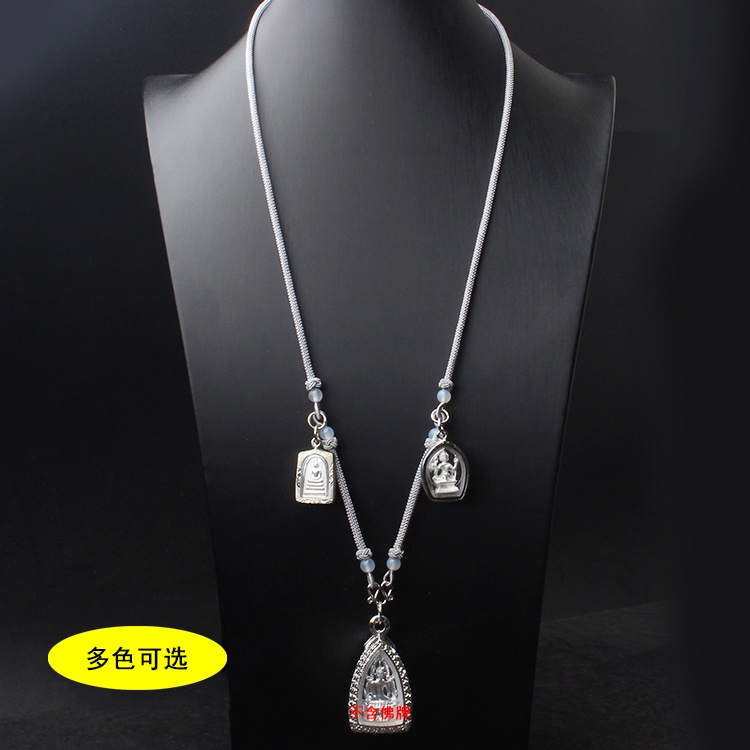 ((Factory Direct Sales) Thailand Amulet Chain Amulet Lanyard Three ...