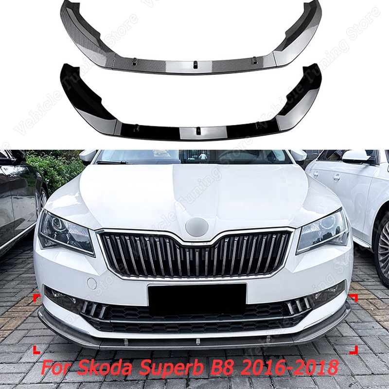 Car Front Bumper Front Lip Front Shovel Exterior Modification Spoiler ...
