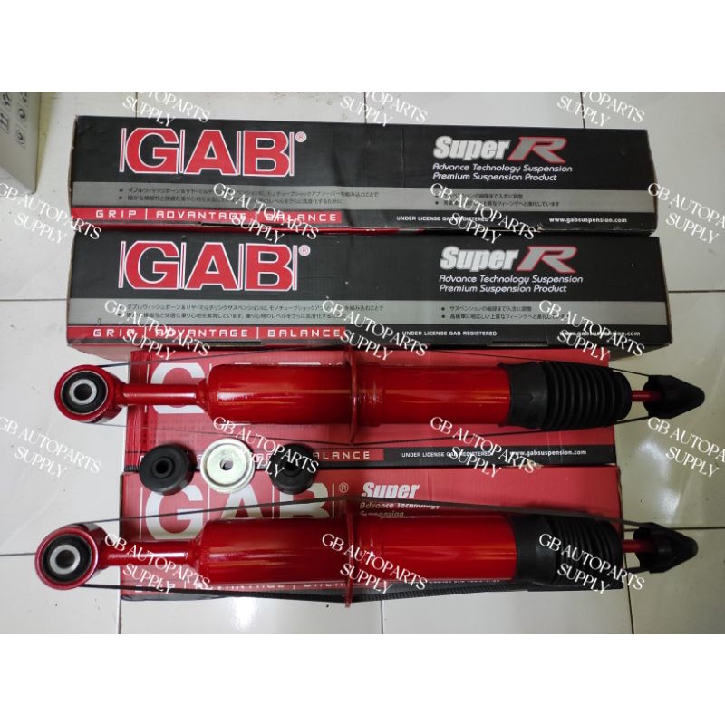Original Gab Heavy duty Absorber Front Pair PnP ISUZU Dmax D-Max RT50 ...