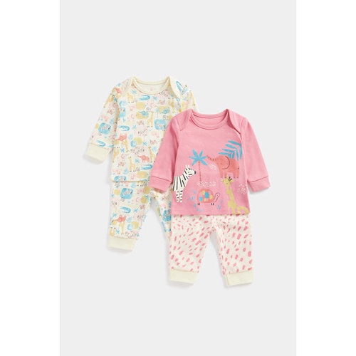 Mothercare Safari Pyjamas - 2 Pack | Shopee Malaysia