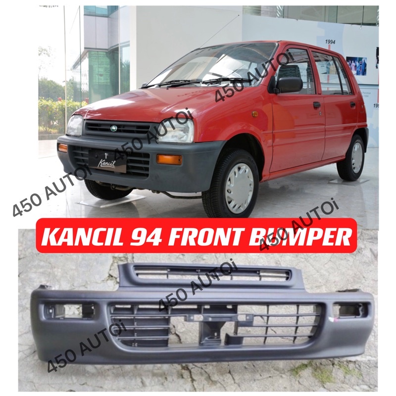 Peodua Kancil 1994 94 Front Bumper Depan BLACK / Bumper Hitam | Shopee ...