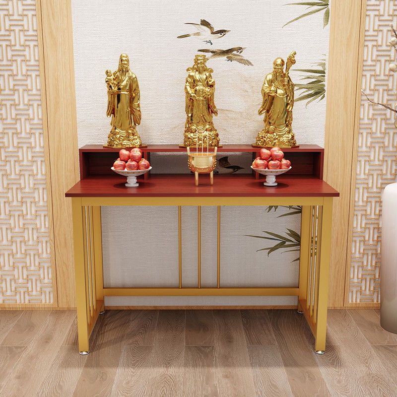 Simple Buddha cabinet solid wood offering table Buddha altar God of ...