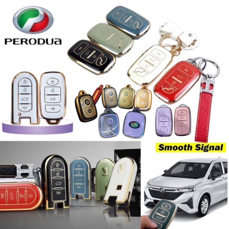 [NEW] Perodua AXIA 2023 BEZZA ALZA ARUZ ATIVA VIVA MYVI Key Cover ...