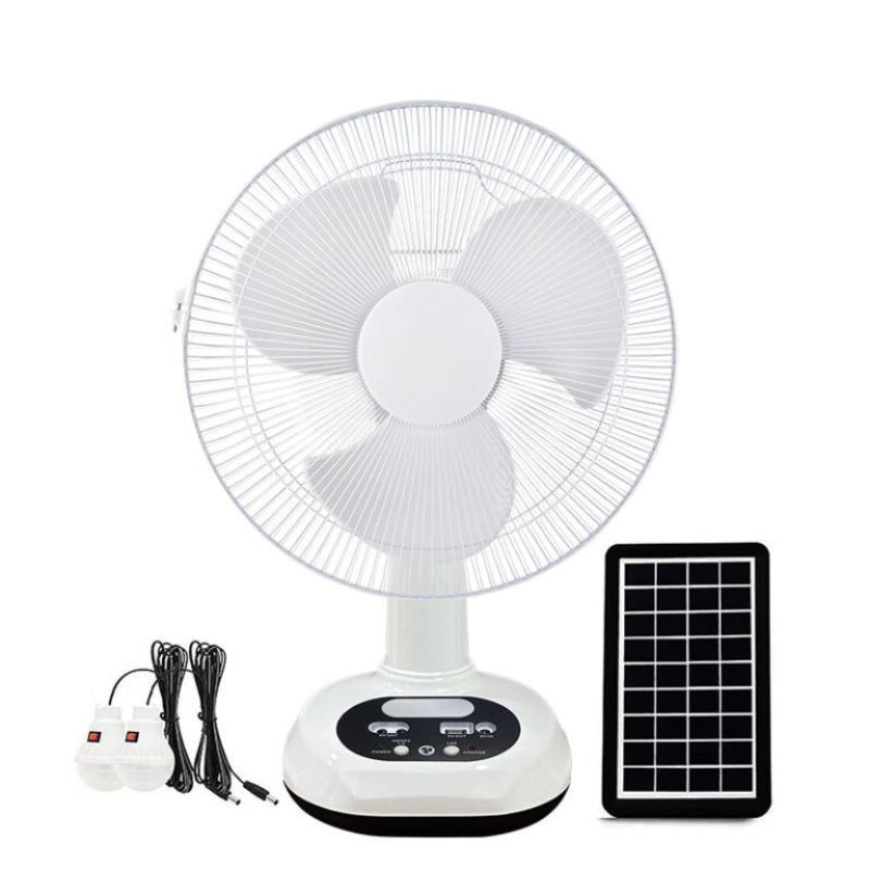 Solar Fan – Table Top 12 inch | Shopee Malaysia