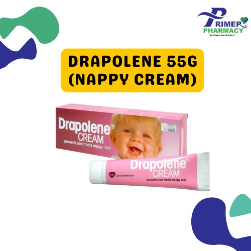 Drapolene Cream 55g (Prevent and treats nappy rash) | Shopee Malaysia