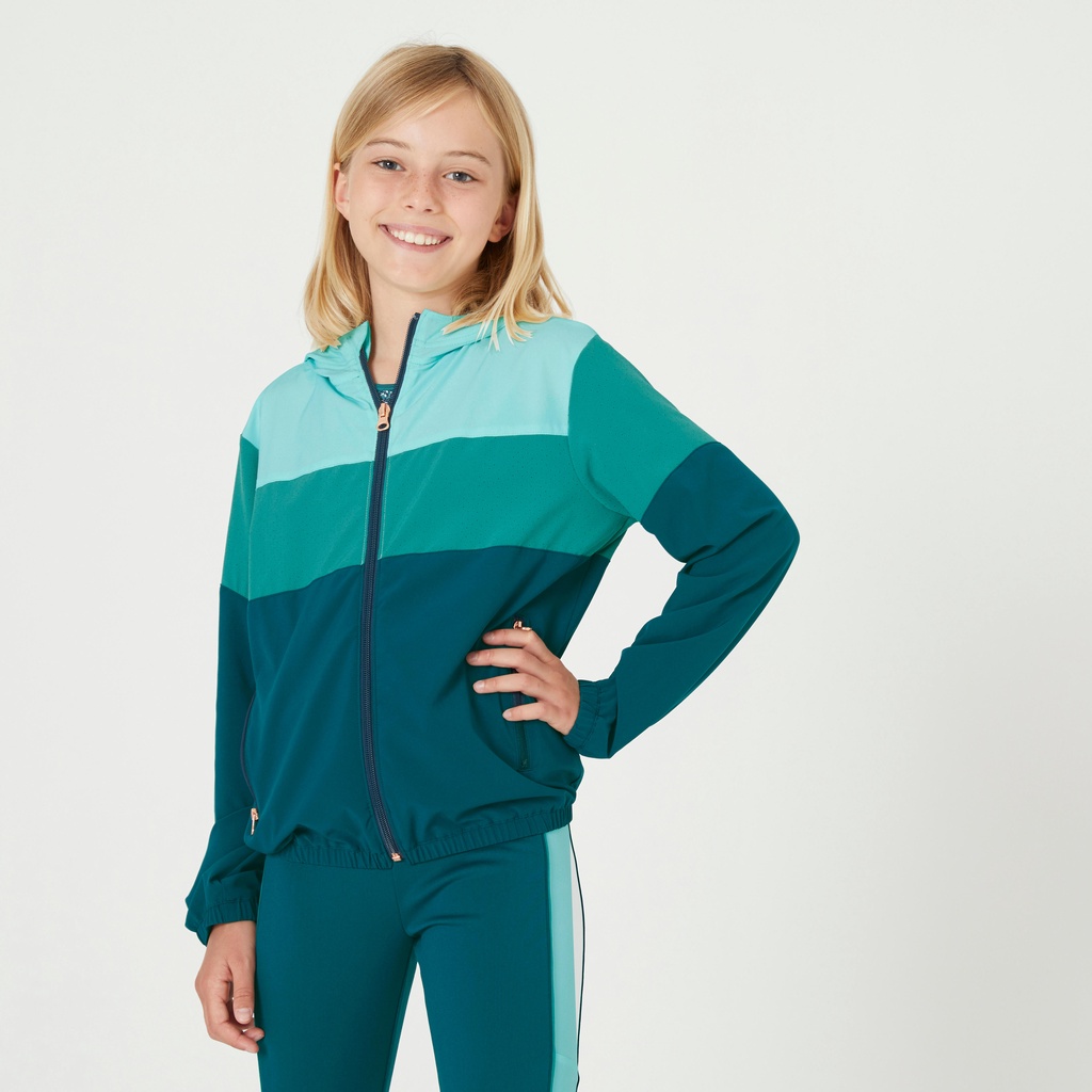 Decathlon Fitness Girls Breathable Jacket (Breathability) - Domyos ...