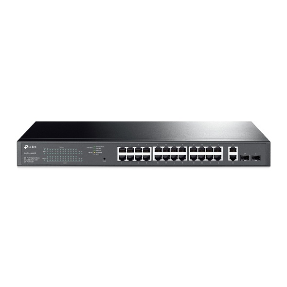 TP-LINK TL-SG1428PE 28-Port Gigabit Easy Smart PoE Switch with 24-Port ...