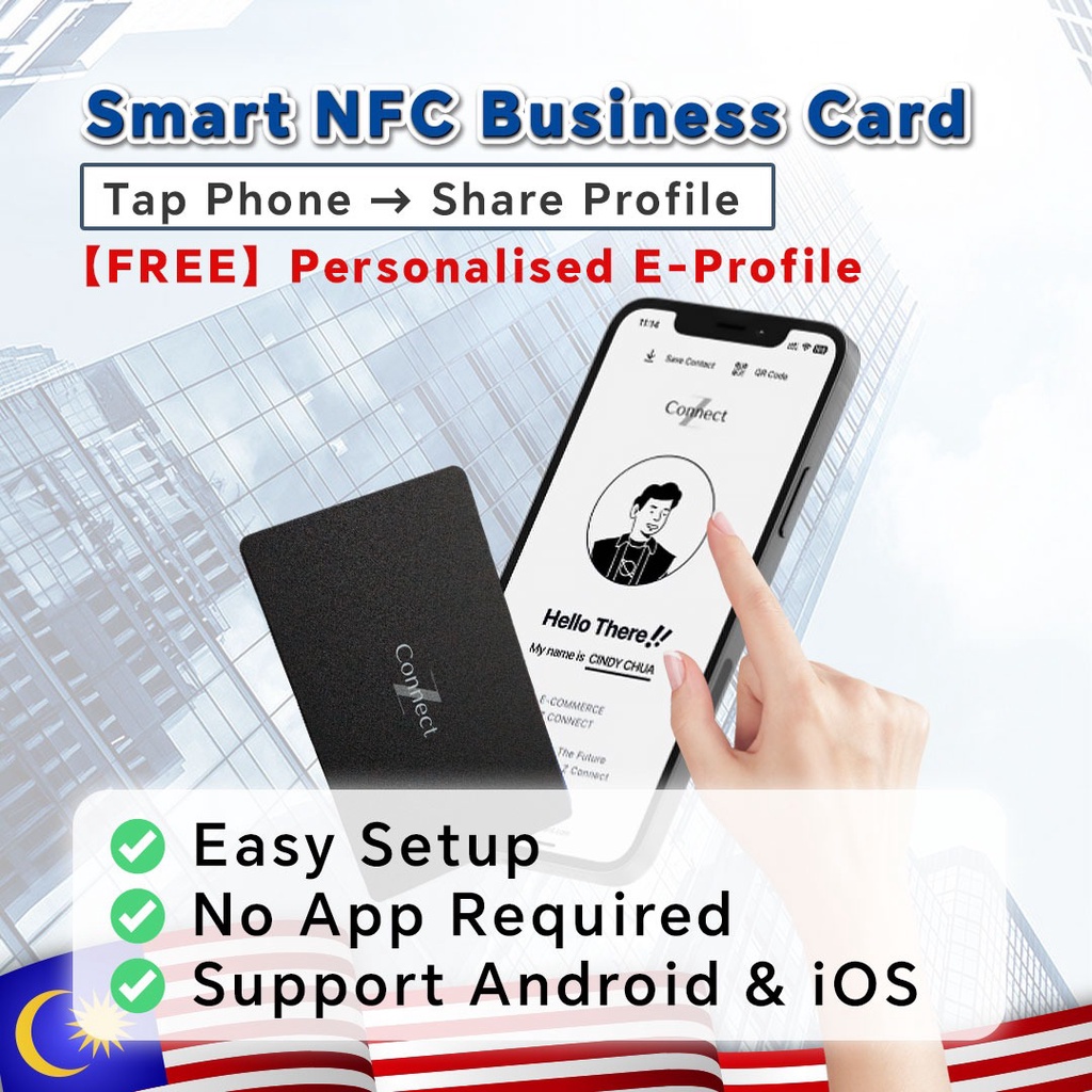 [Z Connect] Z Card｜NFC Digital Business Card｜Smart Technology｜E-Name ...