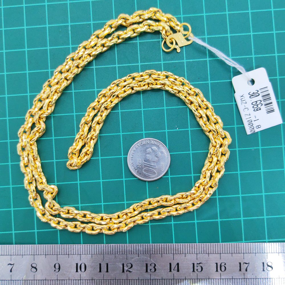 Emas916, R. Leher 0.5cm+ Sauh Crki L Vt 7805 P333 67.5cm | Shopee Malaysia