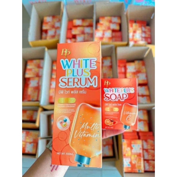 BP WHITE PLUS SERUM 🔥 [ FREE WHITE PLUS SOAP ] | Shopee Malaysia