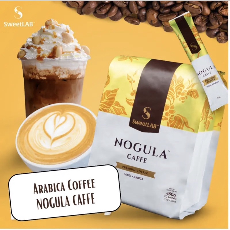 NOGULA CAFFE ARABICA COFFEE 3 IN 1 (ORIGINAL SWEETLAB) | Shopee Malaysia