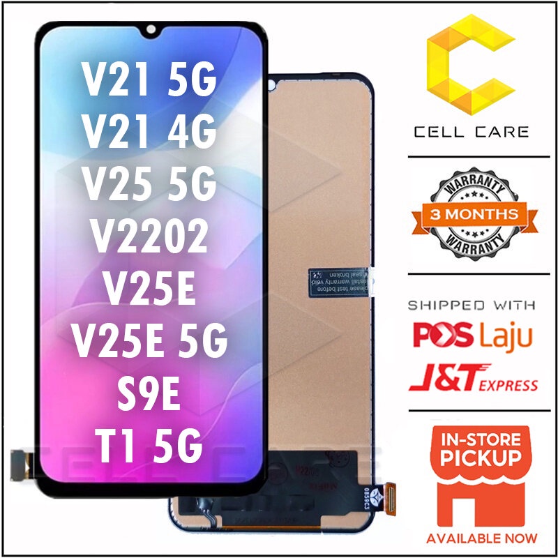 LCD SCREEN DISPLAY FOR VIVO V21 4G / V21 5G / V25 5G / V25E / V25E 5G / S9E / VIVO T1 5G ...