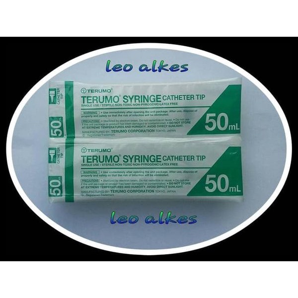 New Listing BEST SELLER DISPOSABLE SYRINGE 50 CC TERUMO - 50 CC ...