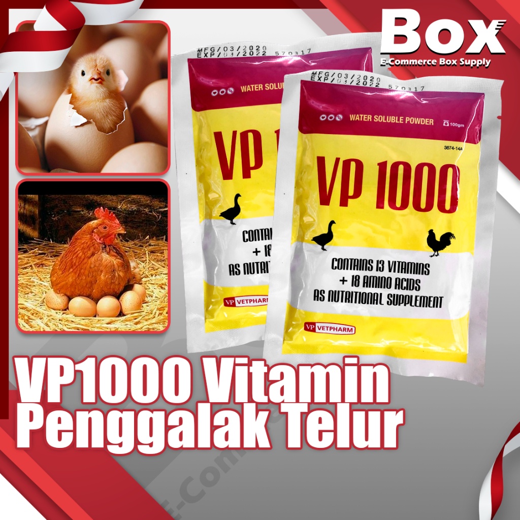 VP1000 Chicken Vitamins & Amino Acids Water Soluble Powder as ...