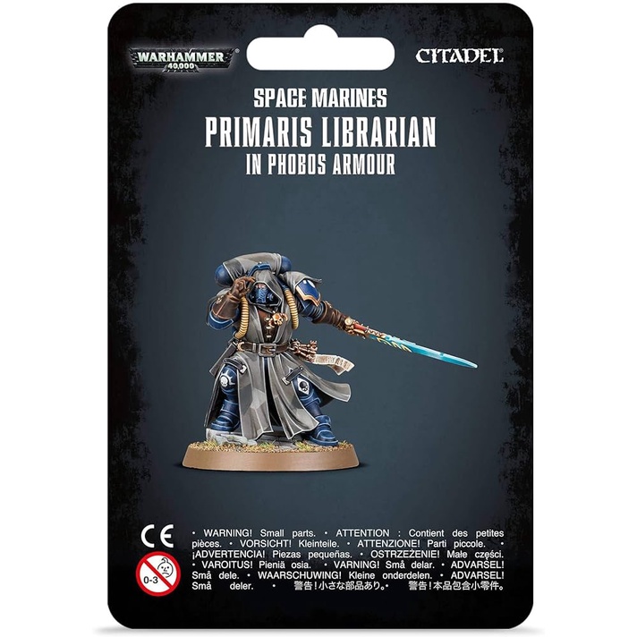Warhammer 40K Adeptus Astartes Space Marines Primaris Librarian in ...