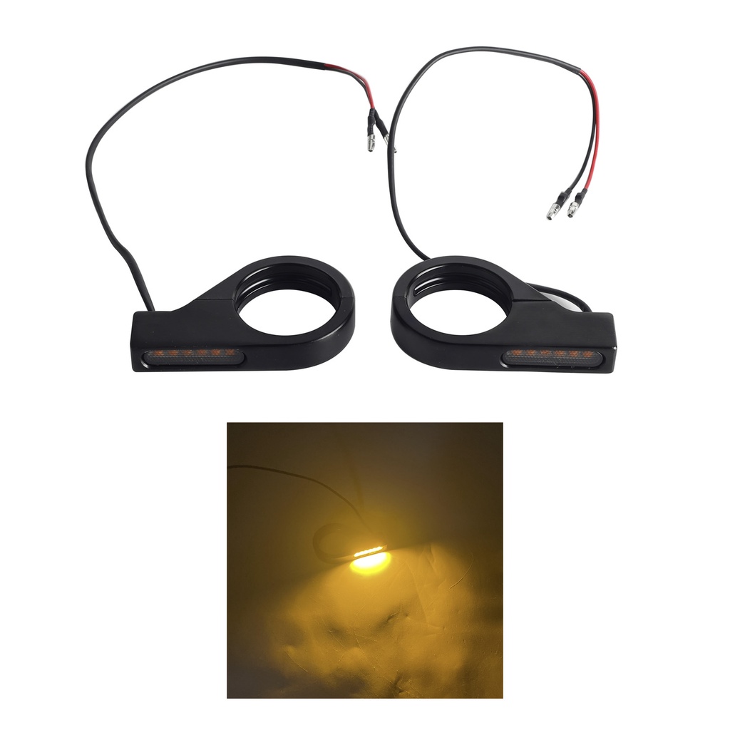 Motorcycles LED Turn Signals Indicator Lights Lamp for Harley Sportster ...