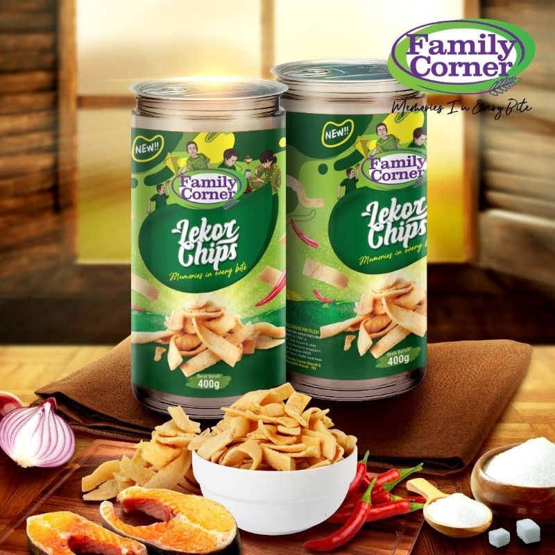 LEKOR CHIP FAMILY CORNER [170gram] | Shopee Malaysia