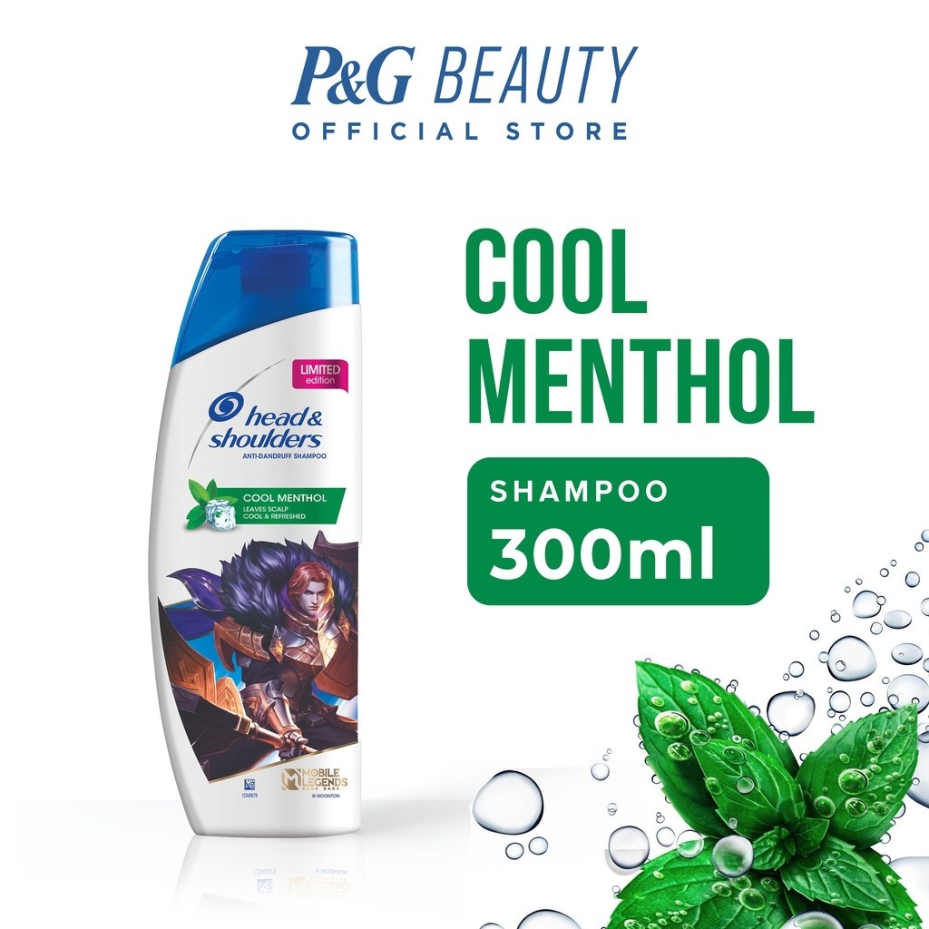 [Limited Edition] Head and Shoulders Cool Menthol Anti-Dandruff Shampoo ...