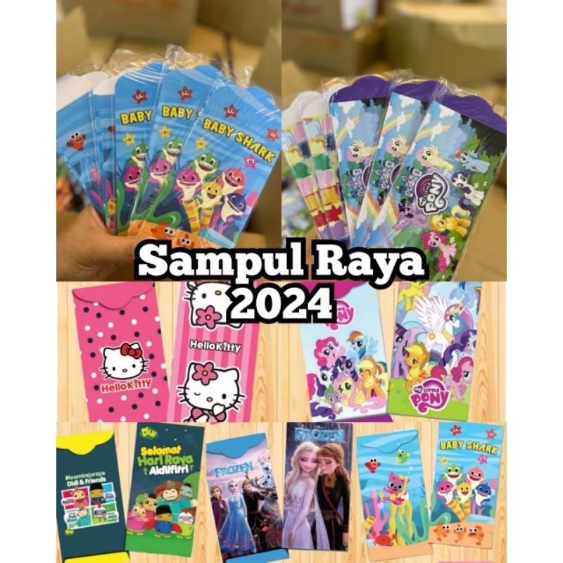 sampul Raya/angpau raya 2023 (10pcs) cartoon cute | Shopee Malaysia