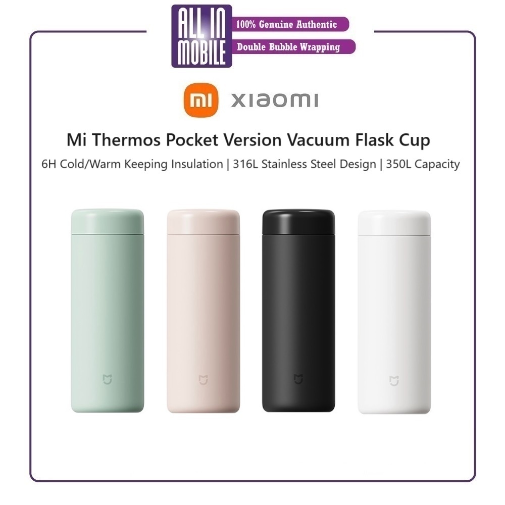 Xiaomi Thermos Thermal Vacuum Flask Cup 350ML (Pocket Version) | Shopee Malaysia