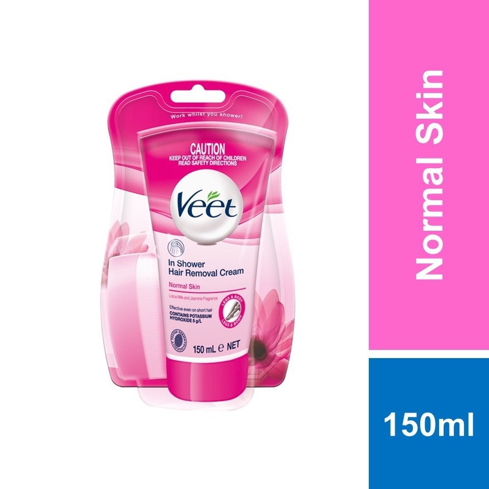 Veet In-Shower - Normal Skin (150ml) | Shopee Malaysia