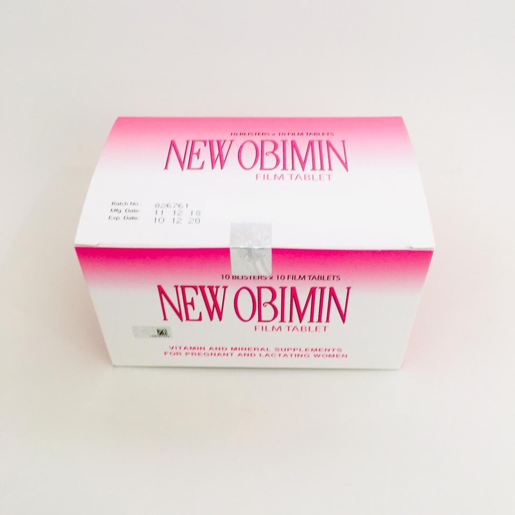 New Obimin 10 Blister x 10 Film Tablet | Shopee Malaysia