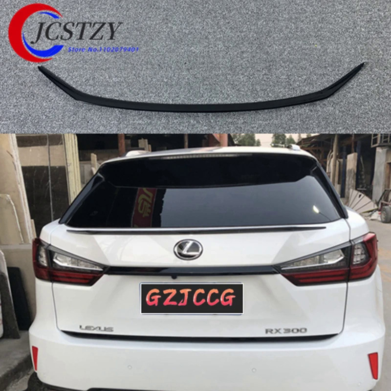 FRP And carbon fiber Unpainted Color Rear Trunk Boot Wing Rear Lip ...