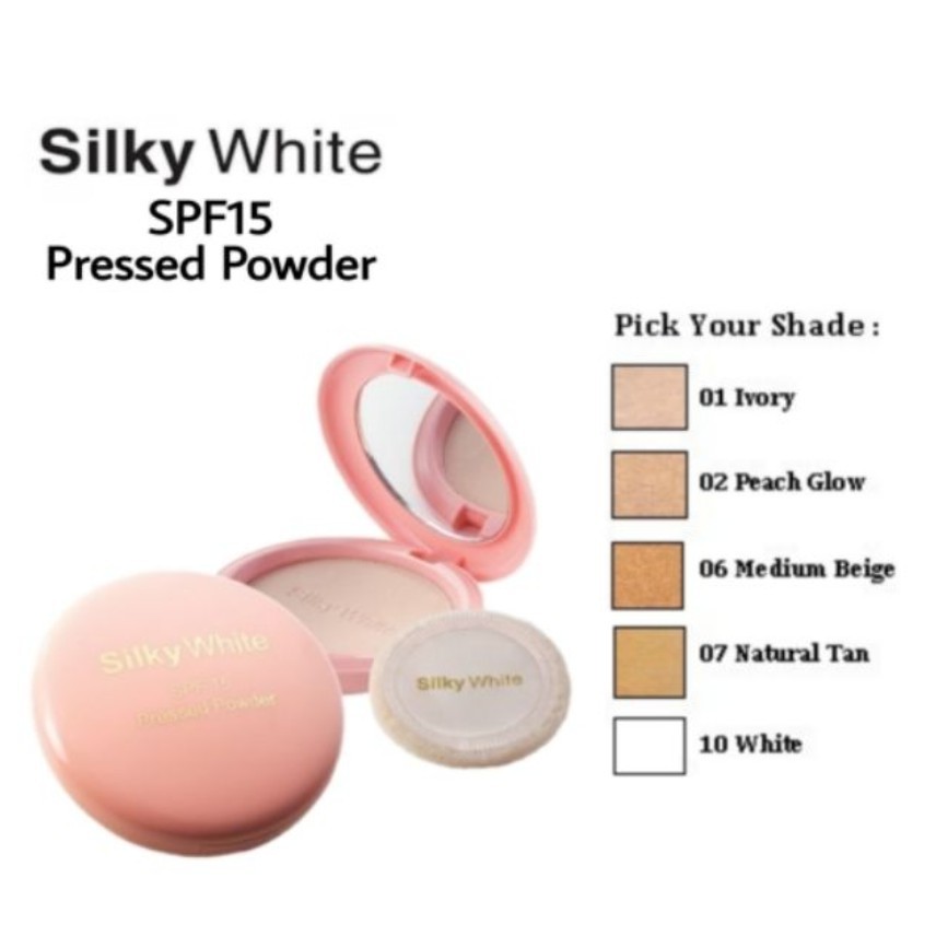 SILKY WHITE PRESSED POWDER UV SPF15 EYEBROW PENCIL Shopee Malaysia