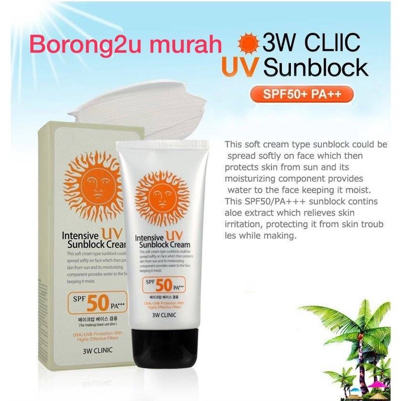 🌸 Intensive Uv Sunblock Cream SPF50 70ml 🌸 ANJO Professional 365 Sun ...