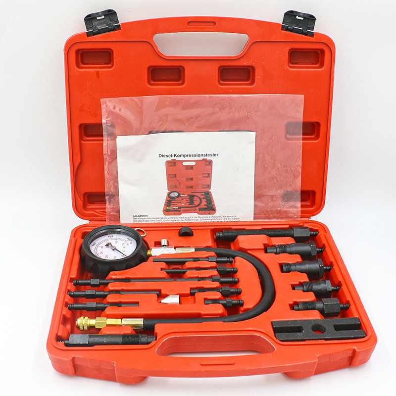 Tu-15b Diesel Engine Cylinder Compression Pressure Gauge Measurement ...