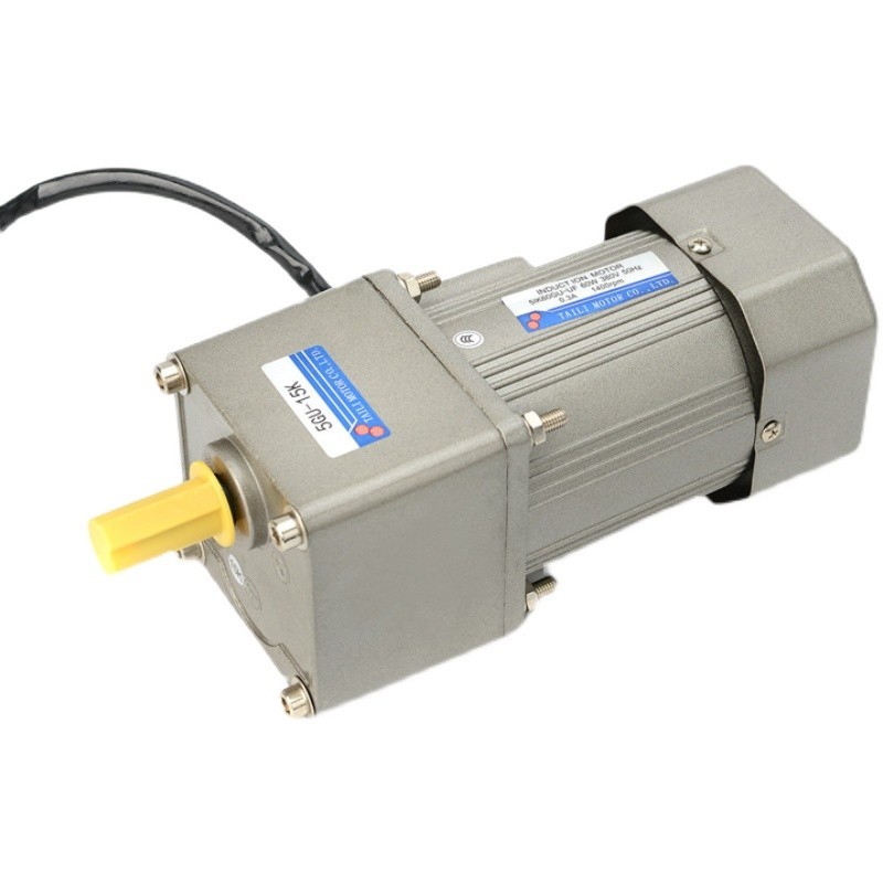 High torque low speed 1400rpm 6-750W ac gear motor with gearbox ...