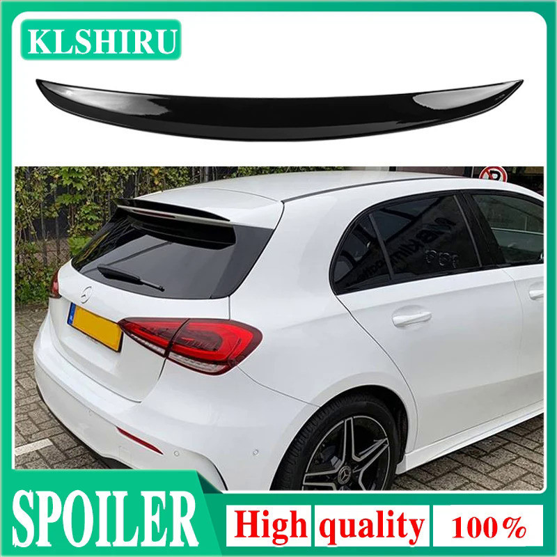 Car Black Rear Spoiler For Mercedes Benz A class W177 A180 A160 A200 ...