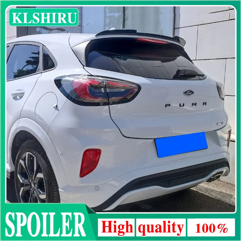 Super High GLOSS BLACK REAR SPOILER EXTENSION WING FOR FORD PUMA NEW ...