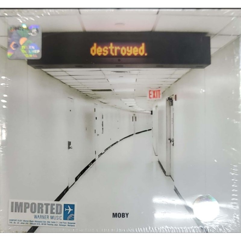 Moby - Destroyed (CD) | Shopee Malaysia