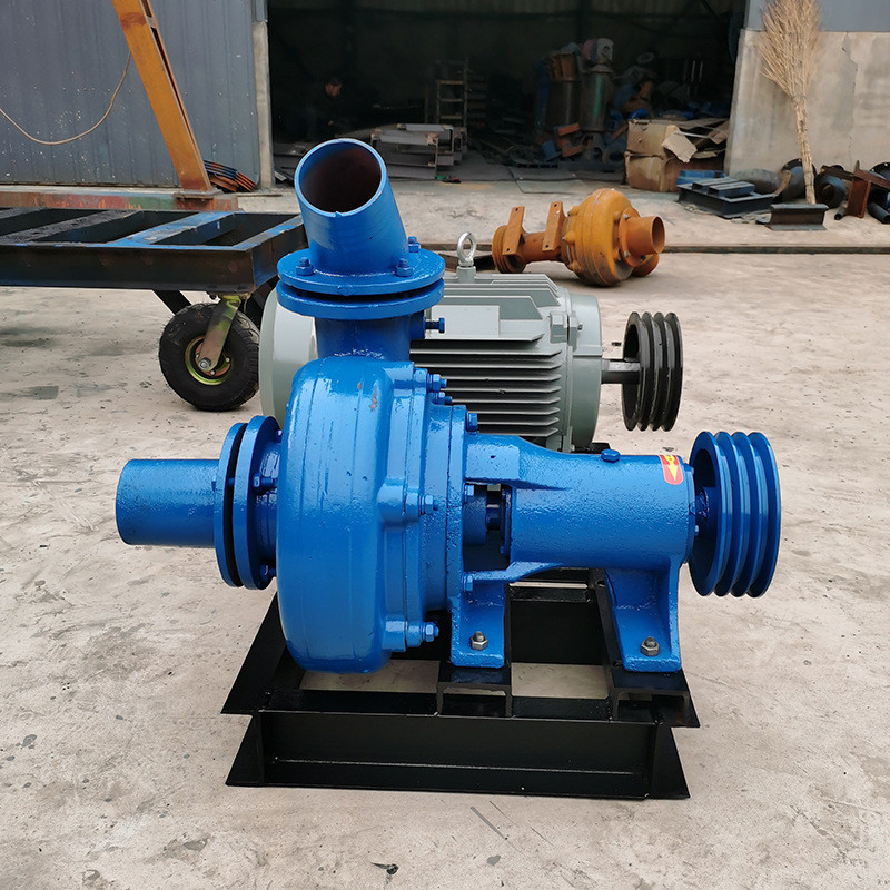 ST-⛵NBHorizontal Sand Pump River Sewage Dredging Mud Pump Diesel Engine ...