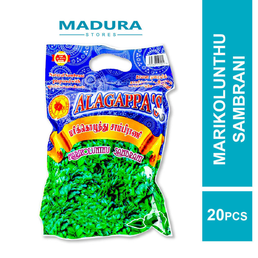 Alagappa's Marikolunthu Sambrani 20 Pieces | Shopee Malaysia