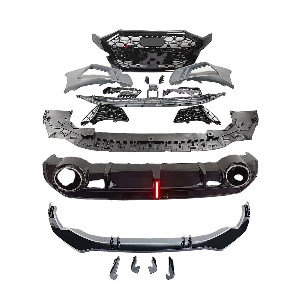Rs3 Front Bodykit For Audi A3 S3 Car Bodikits Front Bumper With Grill