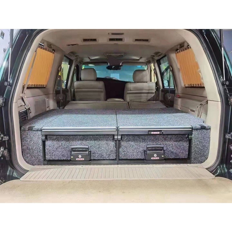 4x4 vehicle drawer car drawer system For FJ100 car storage drawer For ...