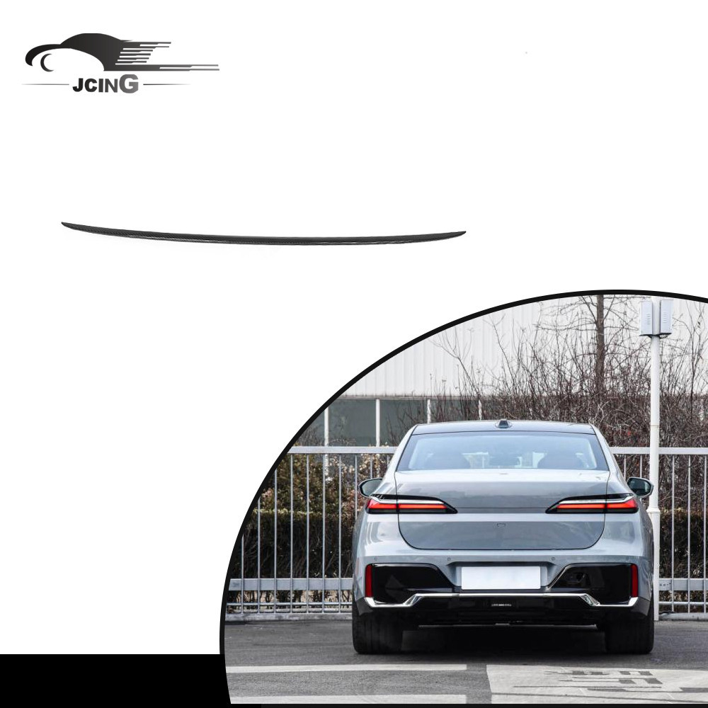 G70 Dry Carbon Fiber Rear Trunk Spoiler for BMW 7 Series M-Pack M760E ...
